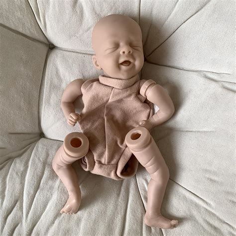 Моделирование регенерированной куклы Reborn Lifelike Мягкая резиновая ...