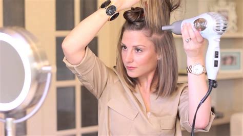 Blow-Dry Short Hair Straight (with Volume!) - YouTube