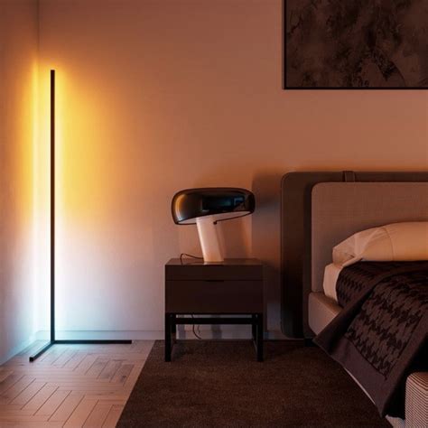 Угловой LED торшер Le Bloom с сенсорным пультом, регулируемой яркостью ...