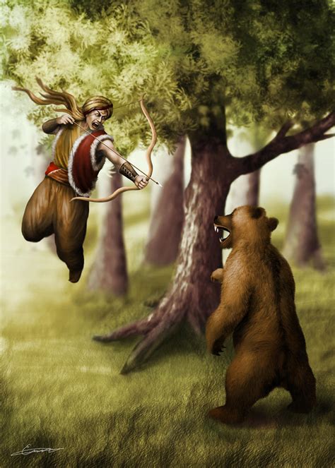 Bear Hunter by eren-akinci on DeviantArt