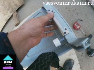 Роллетные ворота. Установка направляющих и короба.