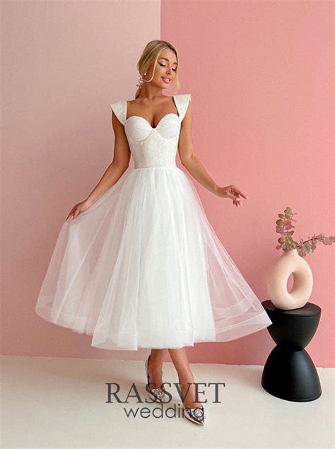 Свадебное платье на корсете Лина купить в интернет-магазине Rassvet wedding