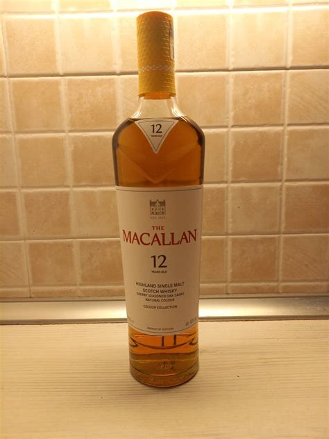 Macallan 12 years old - Colour Collection - Original bottling - 700ml ...