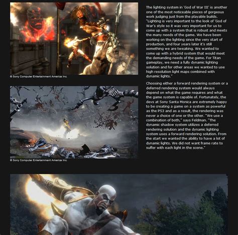 Playstation Xtreme UK: The Art Behind God of War III