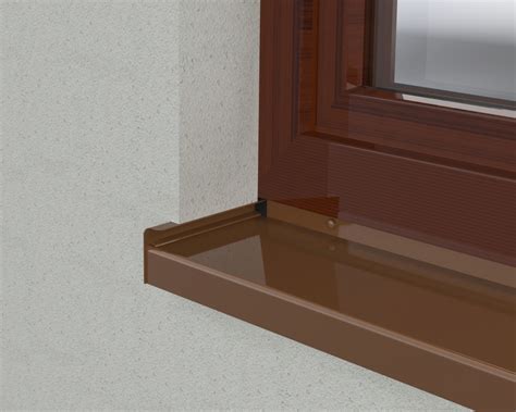 Pervaz Aluminiu RAL 8003 / Stejar Auriu - Hello Systems