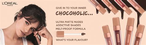 L'Oreal Paris Les Chocolats Ultra Matte Liquid Lipstick 868 Cacao Crush ...