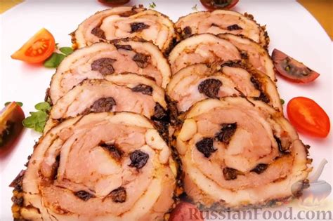 Рулет куриный, рецепты на RussianFood.com: 212 рецепта куриного рулета