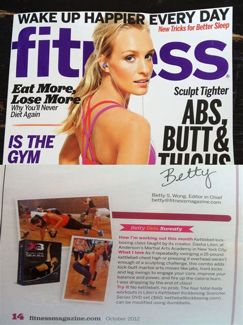 The Editor-In-Chief of Fitness Magazine uses Kettlebell Kickboxing™ to ...