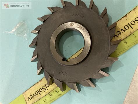Фреза дисковая 3х сторонняя 100х10х32 (6542) HSS INS TOOLS купить в ...