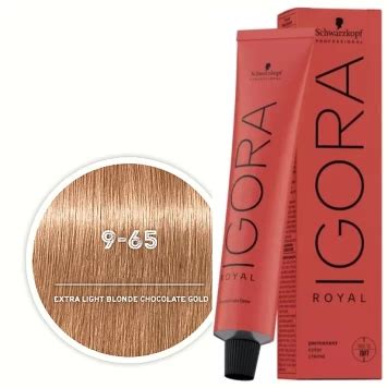 Краска Igora Royal 9-65 (блондин шоколадный золотистый)