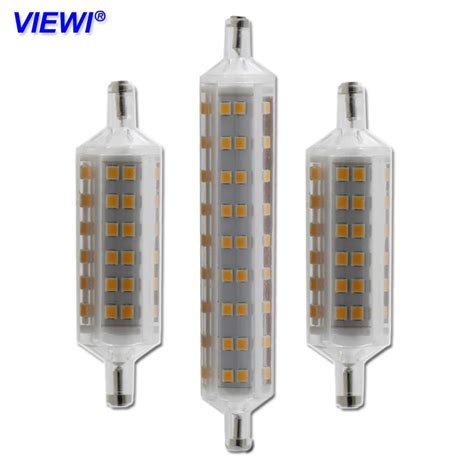 Viewi 2X lampen led r7s bulb lamp 78 118 mm 5w 8W super bright 2835 ...