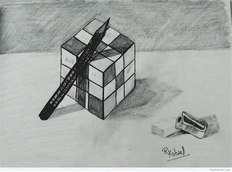 3D Sketch Paintings | DesiPainters.com