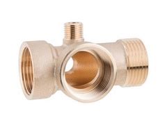 Муфта пятиходовая 1"х1/4"х80мм AV Engineering (Пятиходовой ...