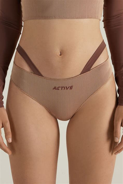 Tezenis Club High-Leg Brazilian Briefs - Brazilian Knickers - Women ...