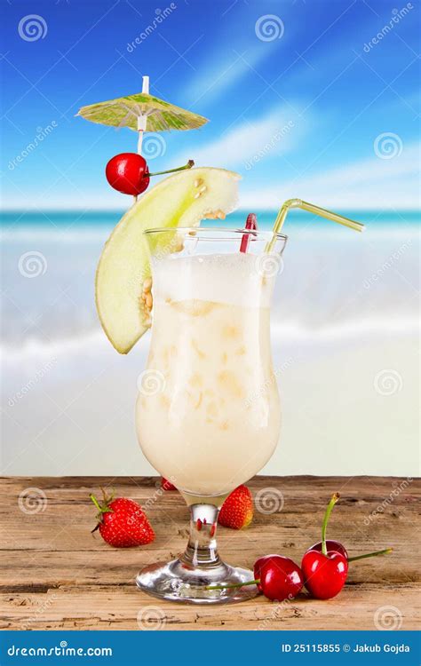 Exotic cocktail stock image. Image of cold, beverage - 25115855