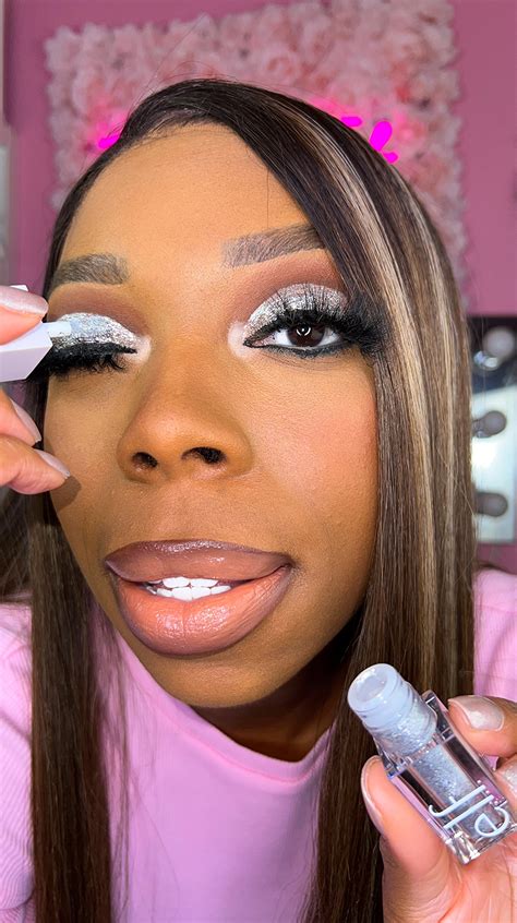 $6 ELF Liquid Glitter Eyeshadow Review - Fly Fierce Fab