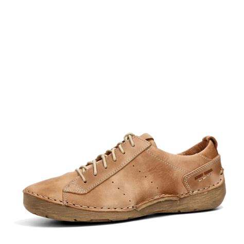 Josef Seibel dámské kožené polobotky - hnědé | Robel.shoes