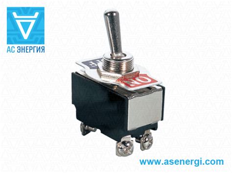 Тумблер KN3 двухполюсный – AS ENERGI