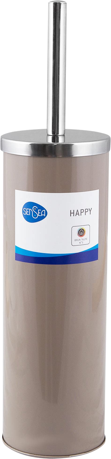 Ершик для унитаза напольный Sensea Happy металл цвет коричневый ️ ...