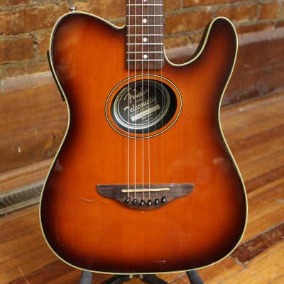 Fender Telecoustic - Silver | Reverb