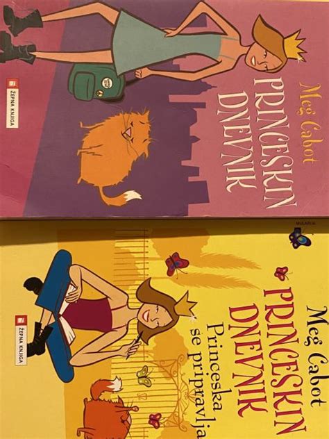 2 knjigi PRINCESKIN DNEVNIK