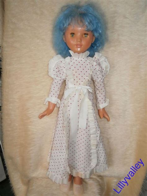 Кукла советская СССР Днепропетровск голубые волосы | Vintage doll ...