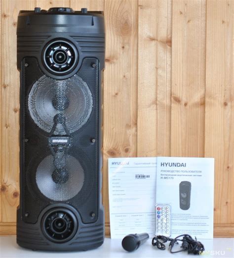Звуковая минисистема Hyundai H-MC170