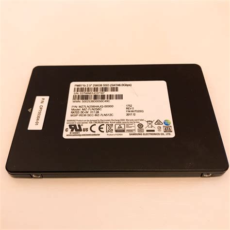 中古 SSD SAMSUNG MZ7LN256HAJQ-00000 256 0 GB｜PayPayフリマ