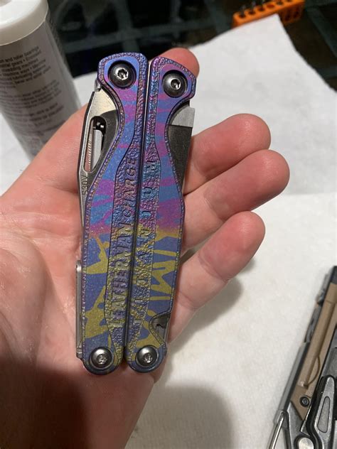Anodized Charge TTI : r/Leatherman