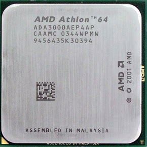 AMD Athlon 64 3000+: явный претендент на звание «народной 64-битной ...