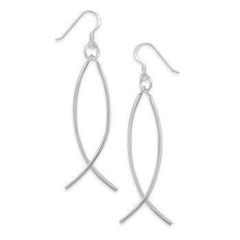Ichthys Earrings | Drop earrings, Earrings, Monogram jewelry