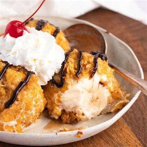 Fried Ice Cream (+ Easy Recipe) - Insanely Good