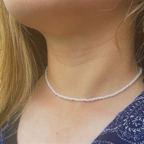 Beaded Choker - Etsy