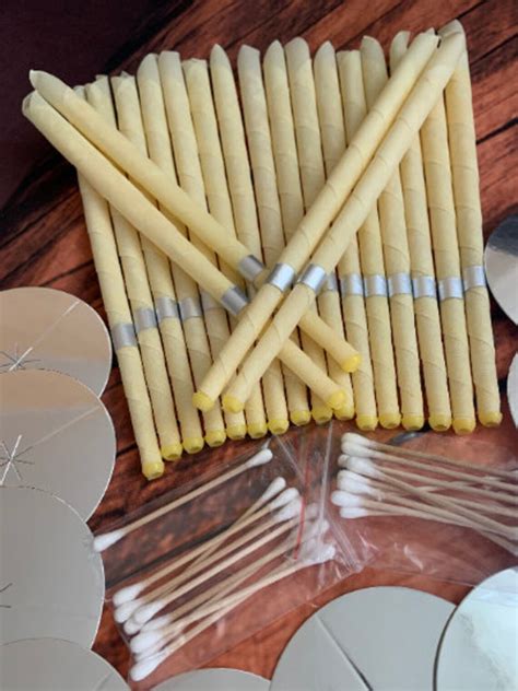 20 Pcs Ear Candle Ear Wax Candle Beeswax Candle Ear Cleaner - Etsy