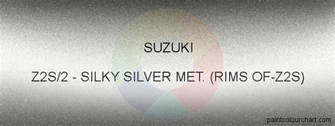 Z2S/2 Silky Silver Met. (rims Of-z2s) for Suzuki rims / wheels ...