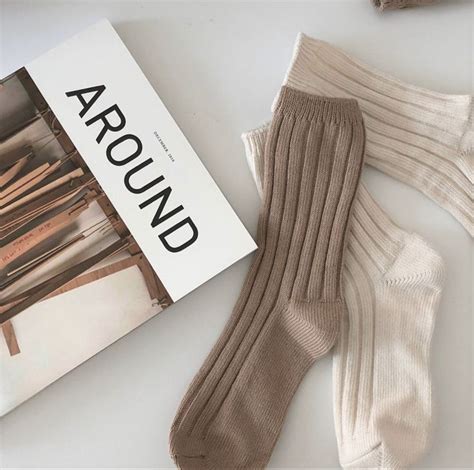 Высокий носок | Beige aesthetic, Beige, Fashion