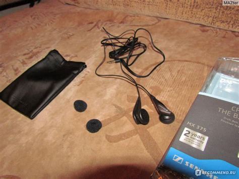 Наушники SENNHEISER MX 375 - «Когда звук - наслаждение!» | отзывы