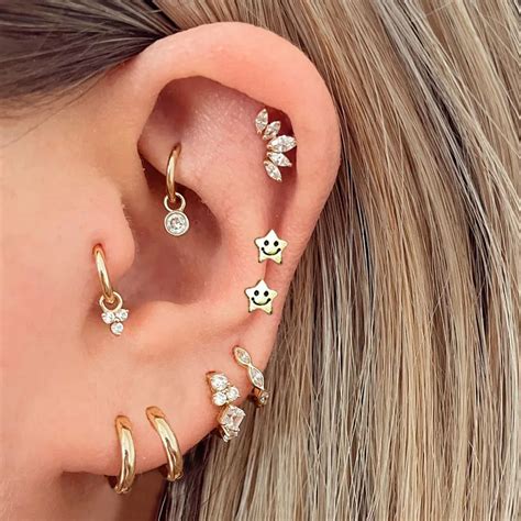 Серьга-подвеска для пирсинга из нержавеющей стали | AliExpress