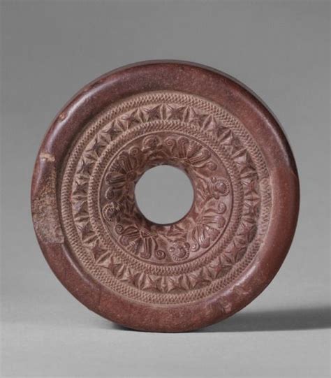 Ring stone from the Mauryan Dynasty (1st-2nd century BCE) in India ...