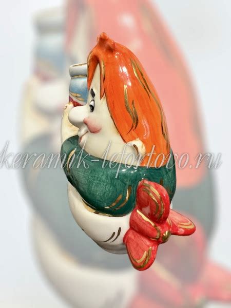 Купить Елочная игрушка "Карлсон" (цветная с золотом), ШФ-053С