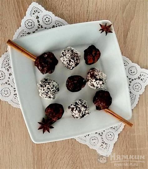 Кокосовые конфеты из сухофруктов и кэроба рецепт пошаговый с фото ...