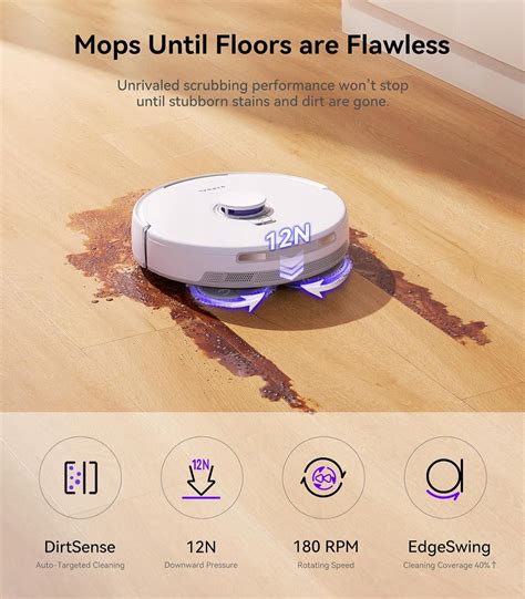 Робот пылесос моющий NARWAL Freo X Ultra Robot Vacuum and Mop Combo ...