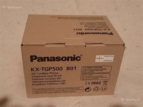 Panasonic Kx-tgp500 bevielis Ip telefonas - Skelbiu.lt