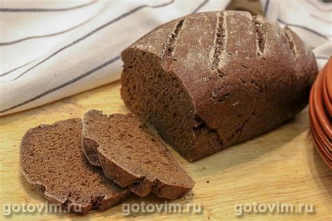 Хлеб из льняной и ржаной муки. Рецепт с фото