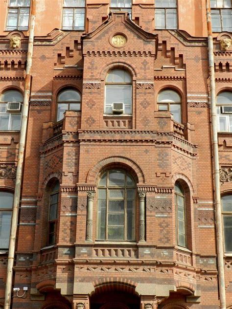 Петербургский кирпичный стиль (часть вторая) | Brick architecture ...