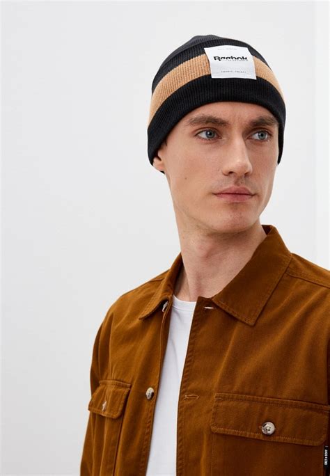 Шапка Reebok RBK VB Beanie, цвет: черный, RTLABE754401 — купить в ...