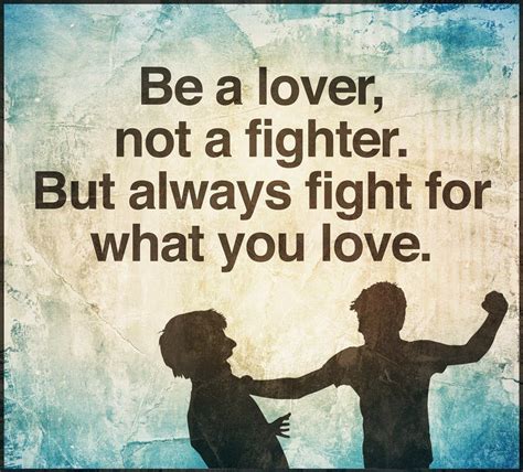 Be a lover - Staying Alive is Not Enough