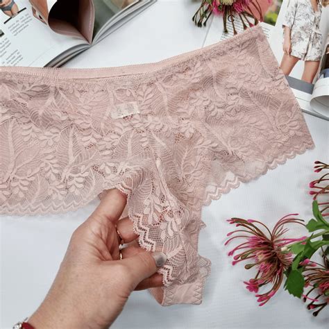 Brazyliany wysoki stan plus size Mona pudrowy róż Flesz Bielizna