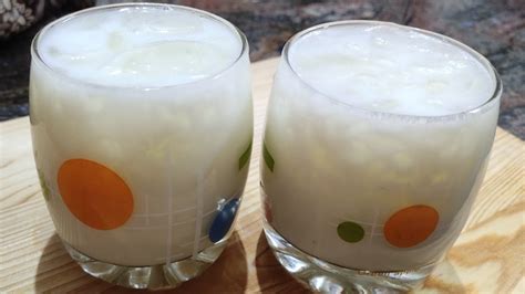 Simple and healthy Summer Drink .. Nungu juice (Ice Apple Juice ...