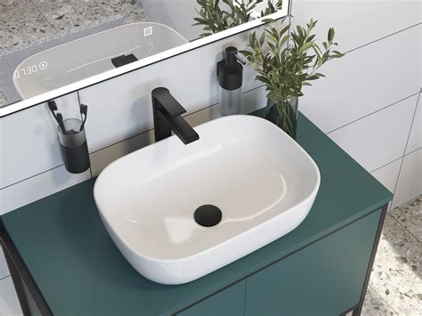 Раковина MODUO 50 SQUARE купить / цена от производителя / Cersanit